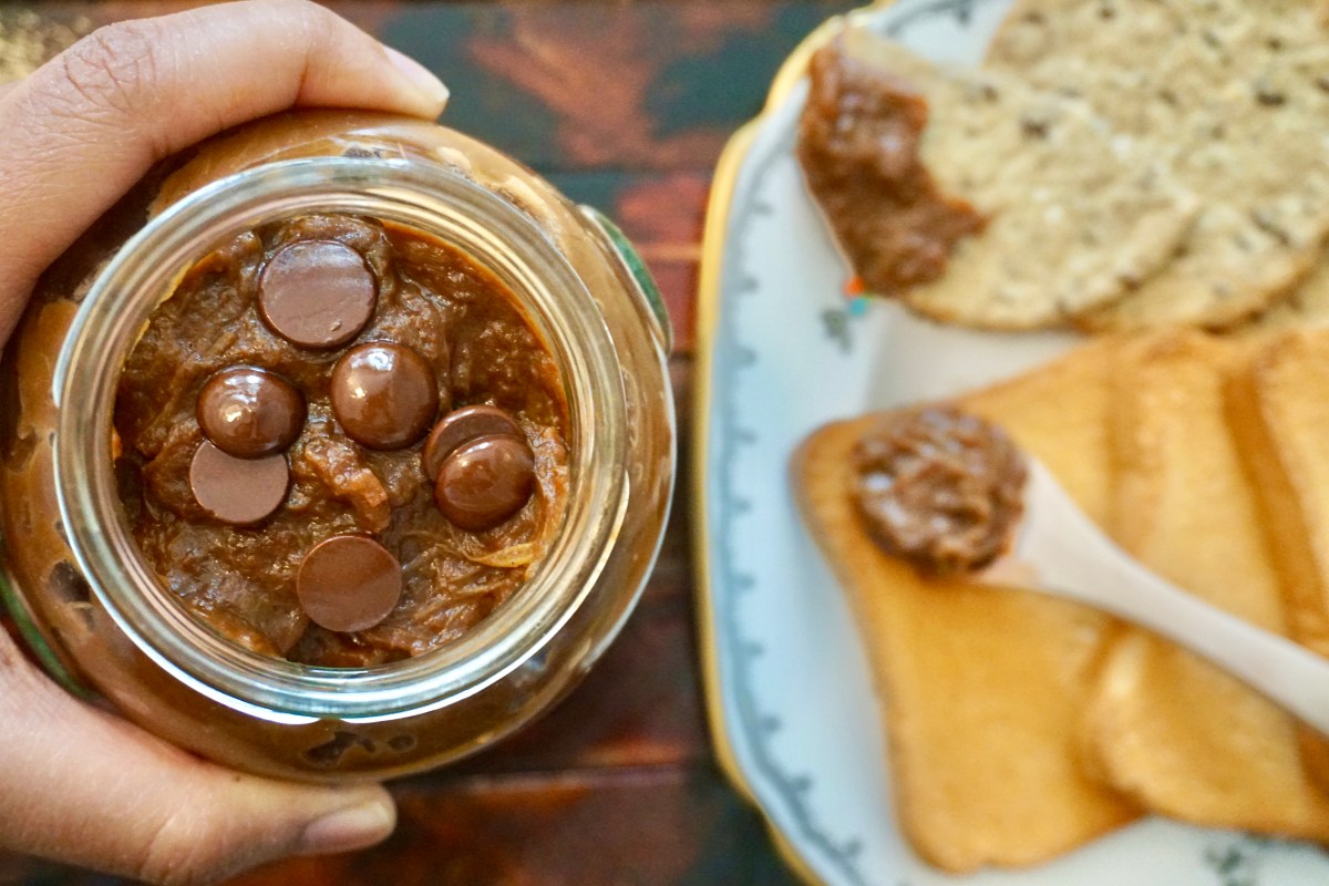 Rhubarb, Chocolate and Ginger Vegan Spread – Animagus Eats